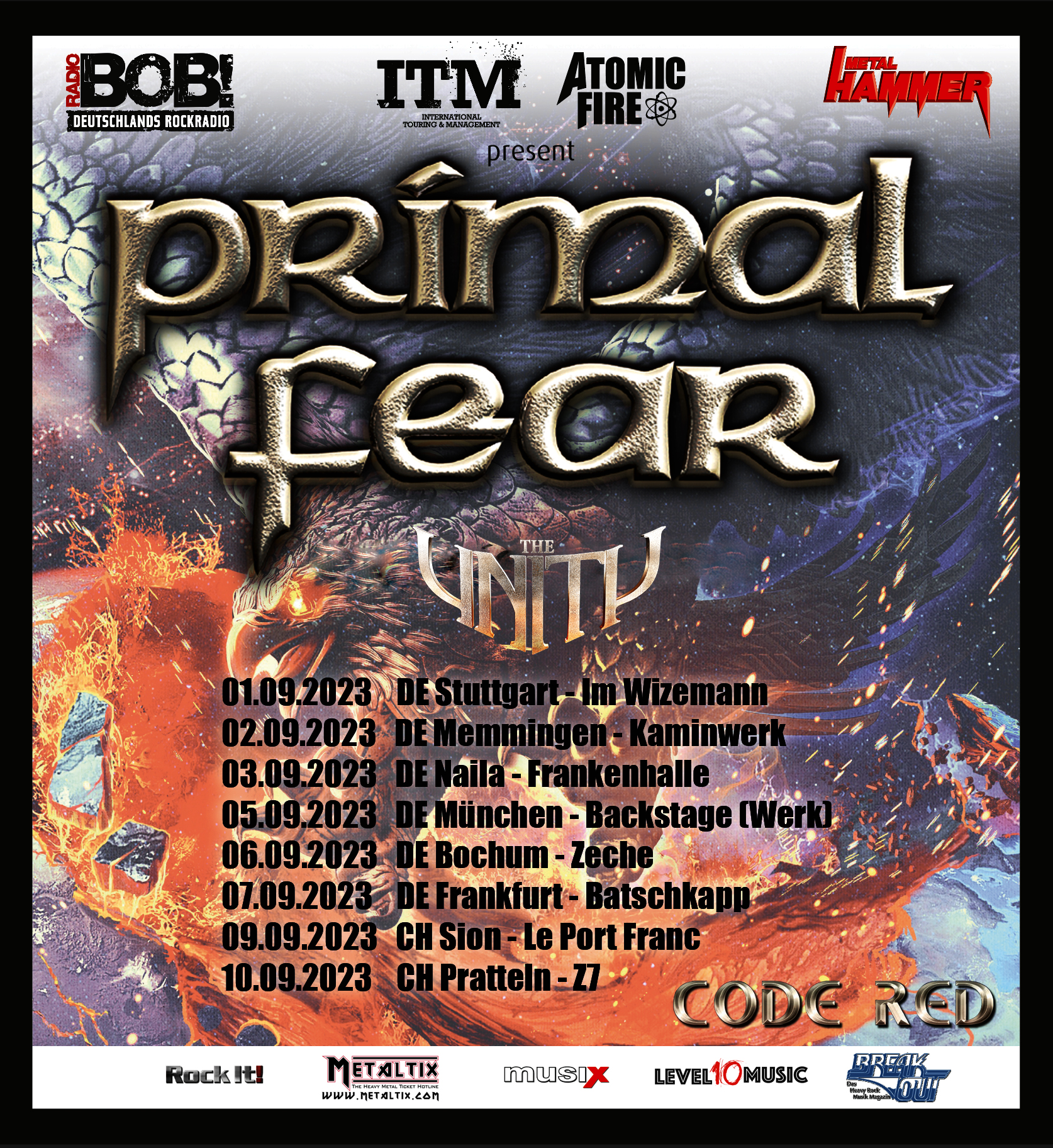 Blog | Primal Fear Code Red Tour - A Tour Report - HeadBangers Lifestyle